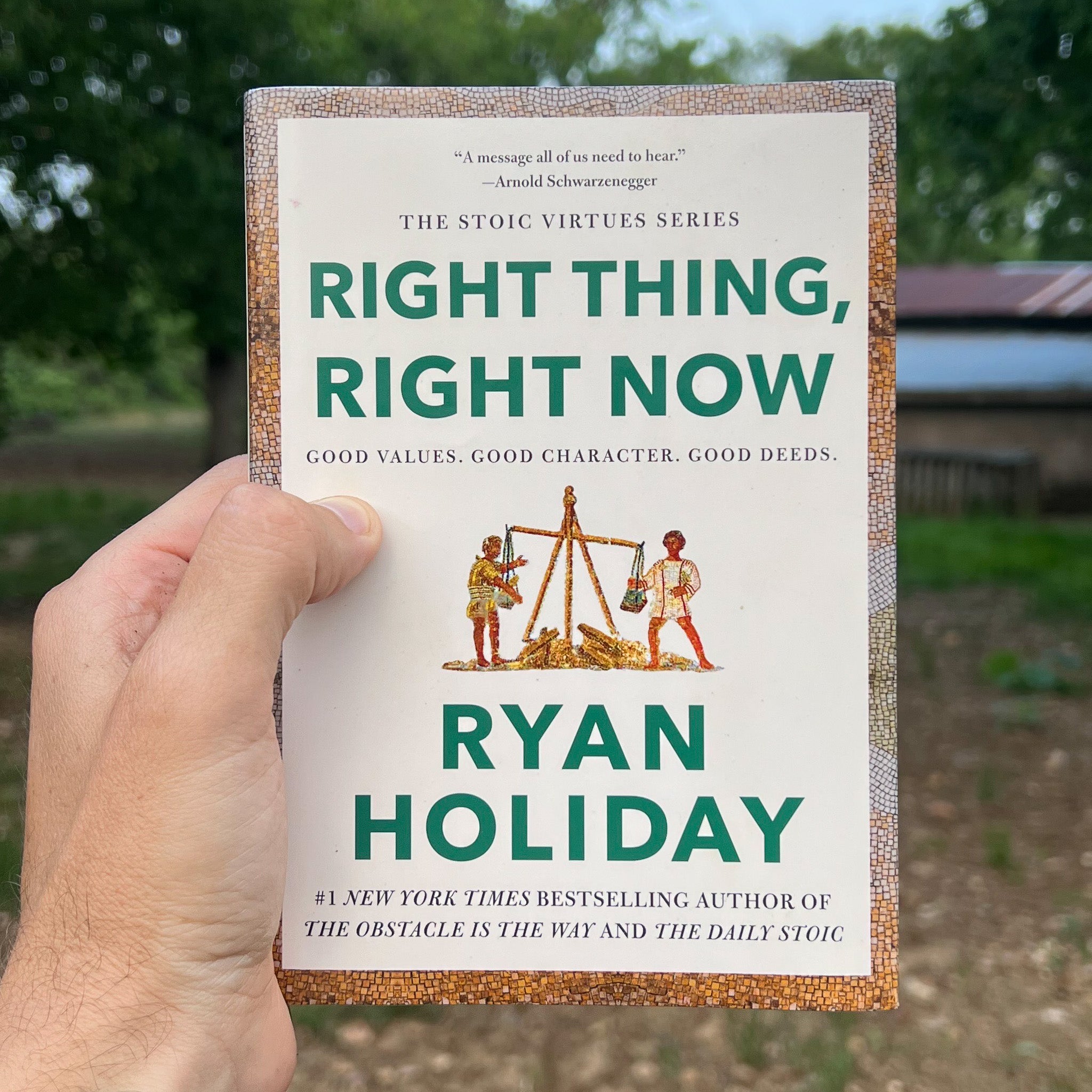 Right Thing, Right Now – Daily Stoic Store