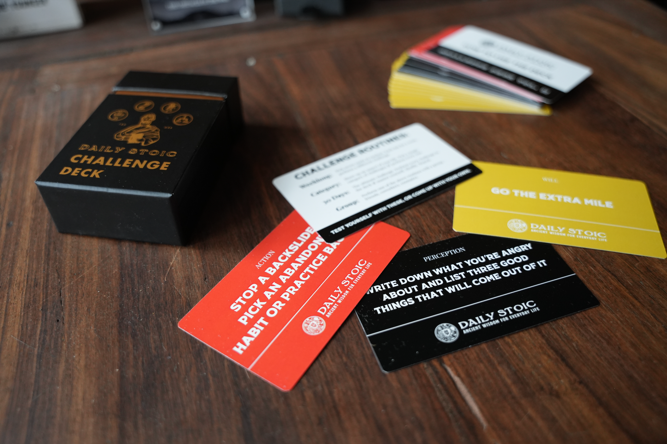 Daily Stoic Challenge Deck Vol II – Daily Stoic Store
